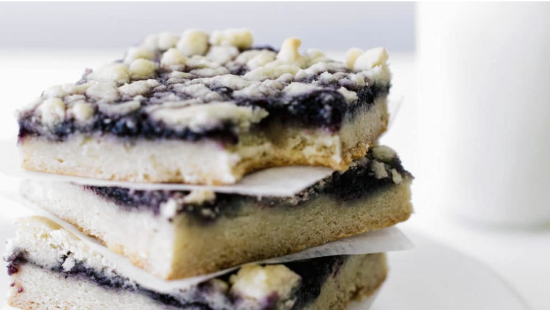 Wild Blueberry Jam Bars – Miss Jones Baking Co