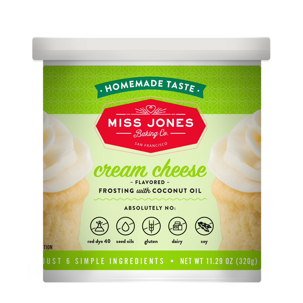 Natural Cream Cheese Frosting – Miss Jones Baking Co