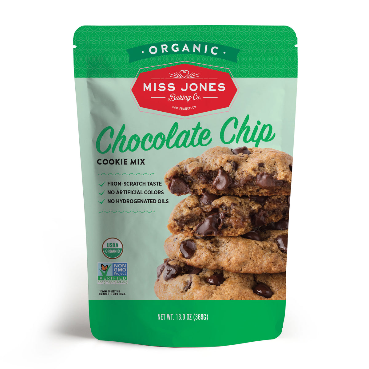 Organic Chocolate Chip Cookie Mix Miss Jones Baking Co Organic Chocolate Chip Cookie Mix Miss Jones Baking Co